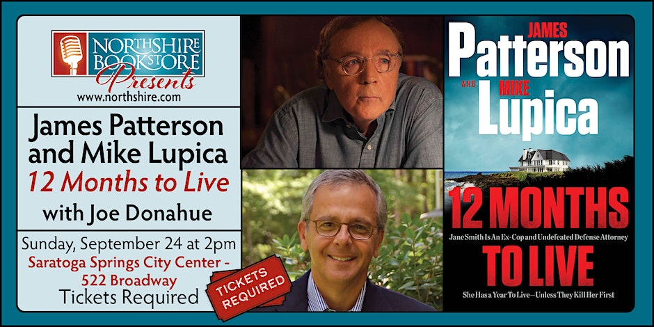 James Patterson and Mike Lupica - 12 Months to Live - Northshire ...