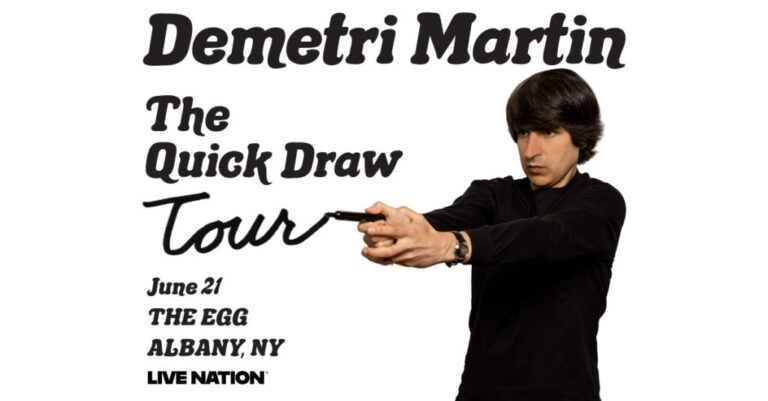 Demetri Martin - The Quick Draw Tour - Hart Theatre at The Egg ...
