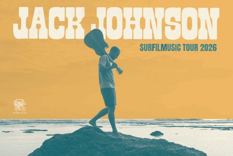 Jack Johnson - SURFILMUSIC Tour 2026 (w/ Hermanos Gutiérrez) - 518scene.com