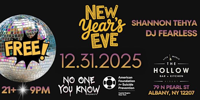 New Year's Eve at The Hollow w/ Shannon Tehya & DJ Fearless - 518scene.com